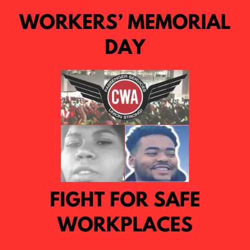 Worker's Memorial Day | CWA Local 9423